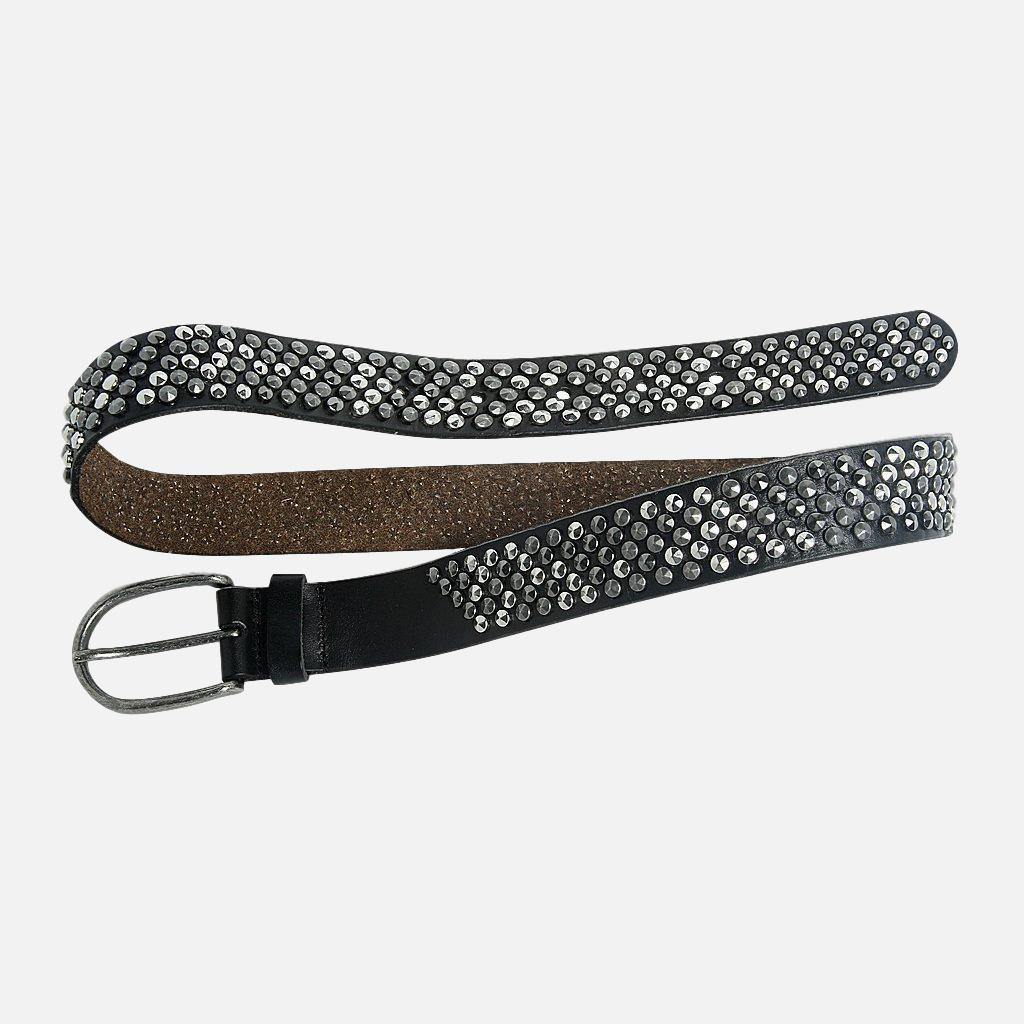 Multicolored Studded Leather Belt - Voluptuary Boutique